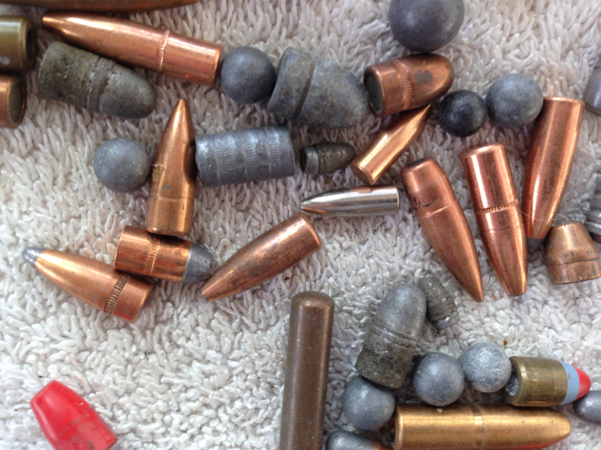 69 Count Rifle Pistol Bullets Projectiles Tracer Shotshell Round Balls ...