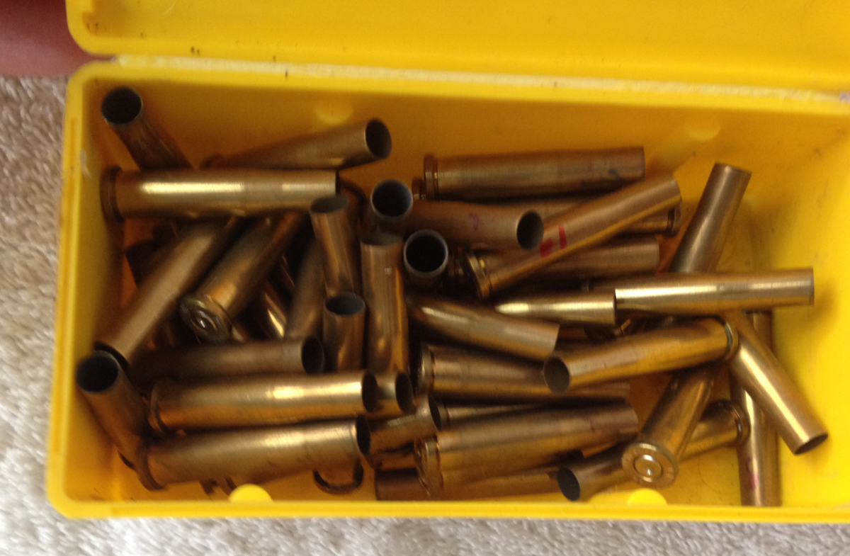 Winchester-Western .22 Hornet Once-Fired Brass Cases W-W Super 51 Count ...