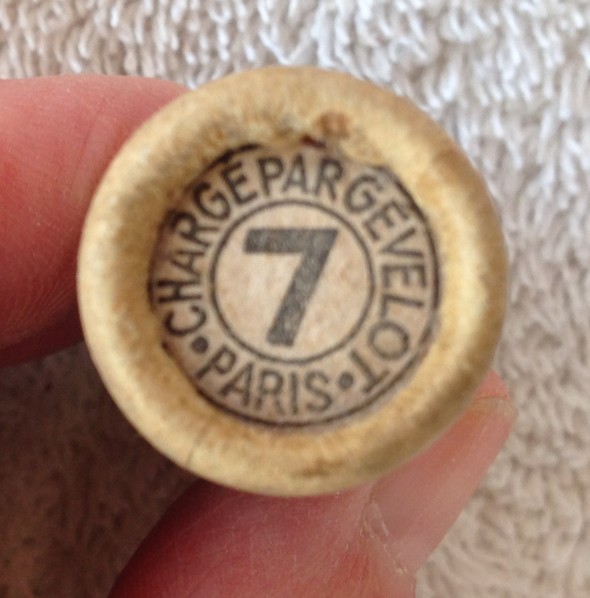 GEVELOT PARIS 12 GAUGE SHOTGUN SHELL INVENTION BREVETEE S. G. D. G. 7 ...