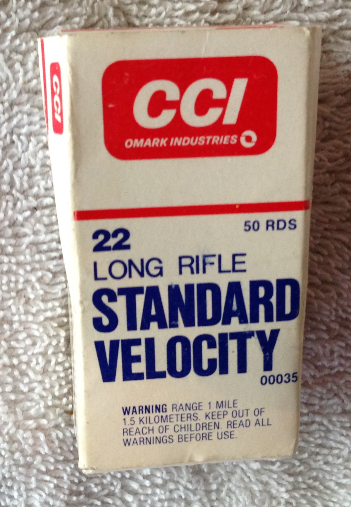 Cci Ammunition Cci .22 Long Rifle Lr Standard Velocity Round Nose Lead ...