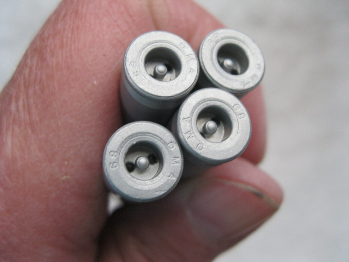 Omark Industries Aluminum Cartridge Cases For 5.56 Short Range Training ...