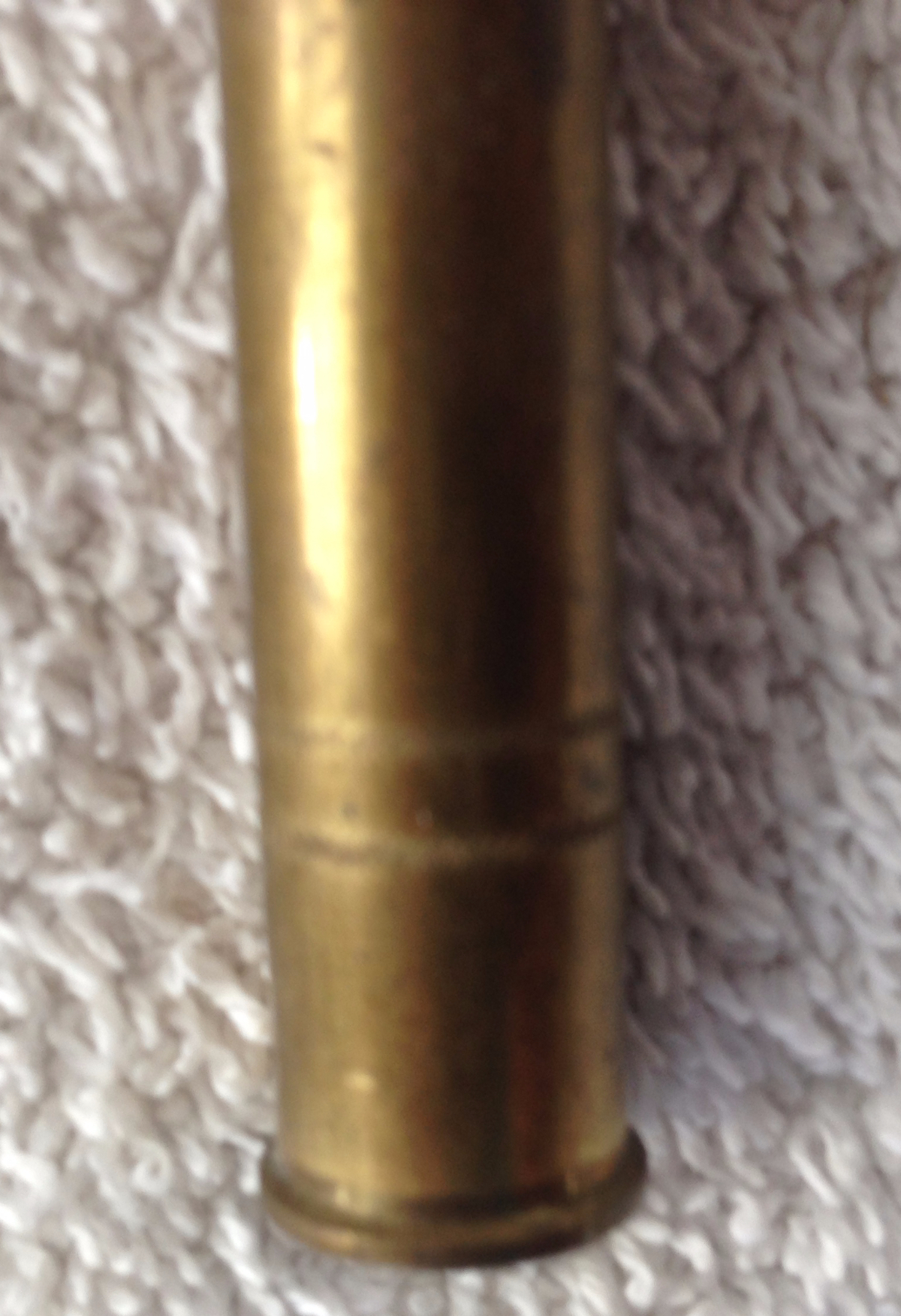 ALCAN 410 3-INCH BRASS CARTRIDGE CASE USES BATTERY CUP PRIMERS RARE 1 ...