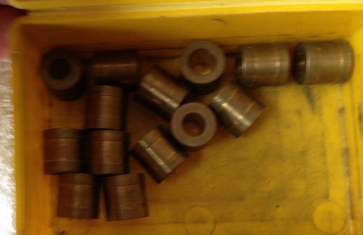 Pacific Tool Company Pistol Powder Measure 14 Brass Bushings 4 Slide ...