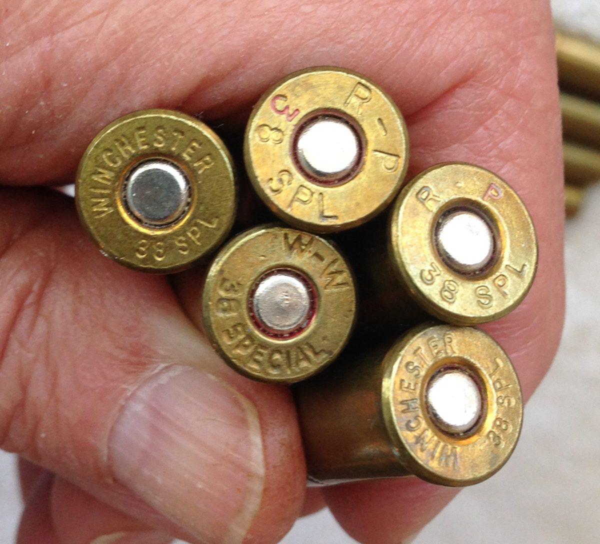 3-D 38 Special 148 Grain Hbwc Hollow Base Wad Cutter Ammunition Ammo 15 ...