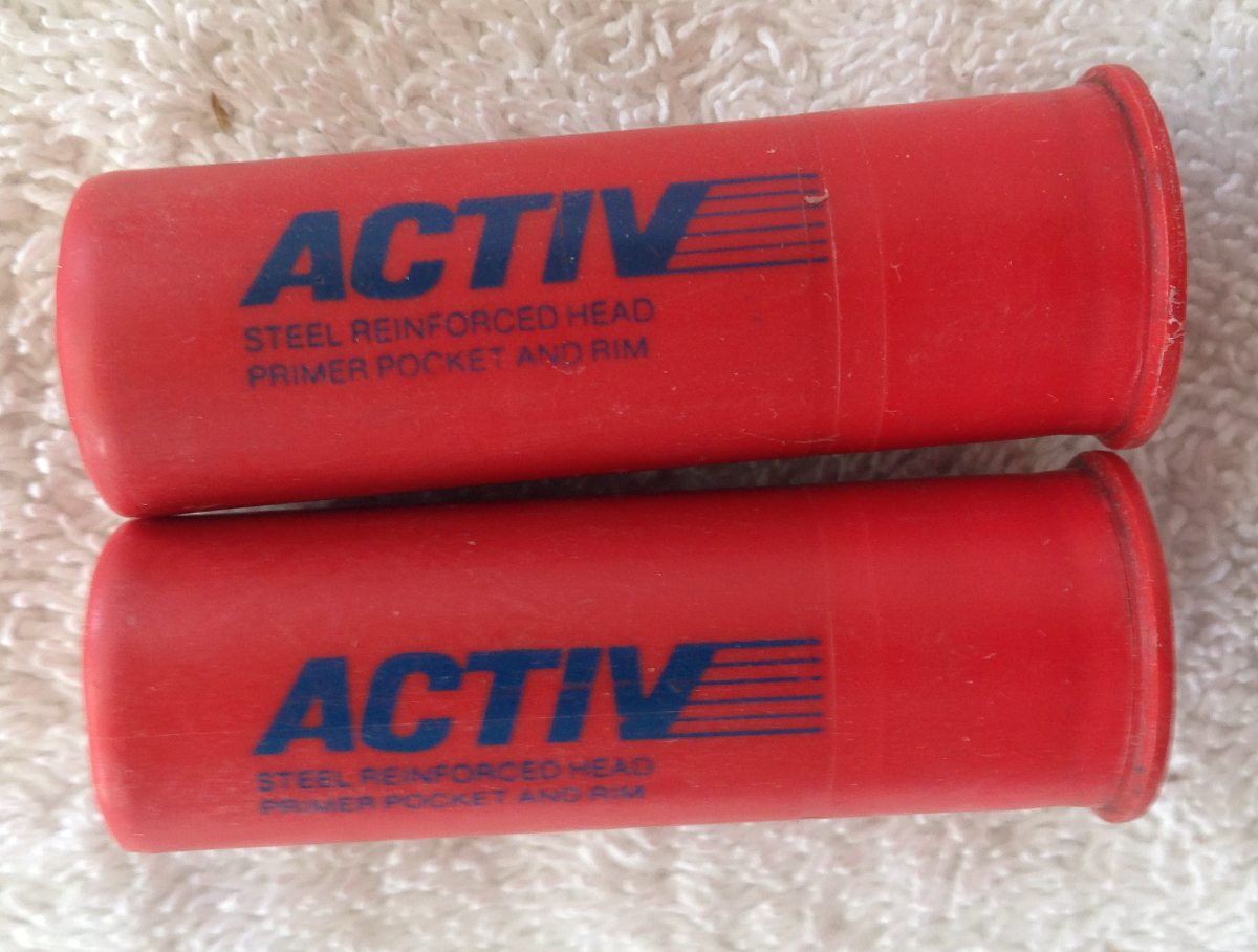 Activ 12 Gauge Shotgun Shells Steel Reenforced Head Primer Pocket & Rim ...