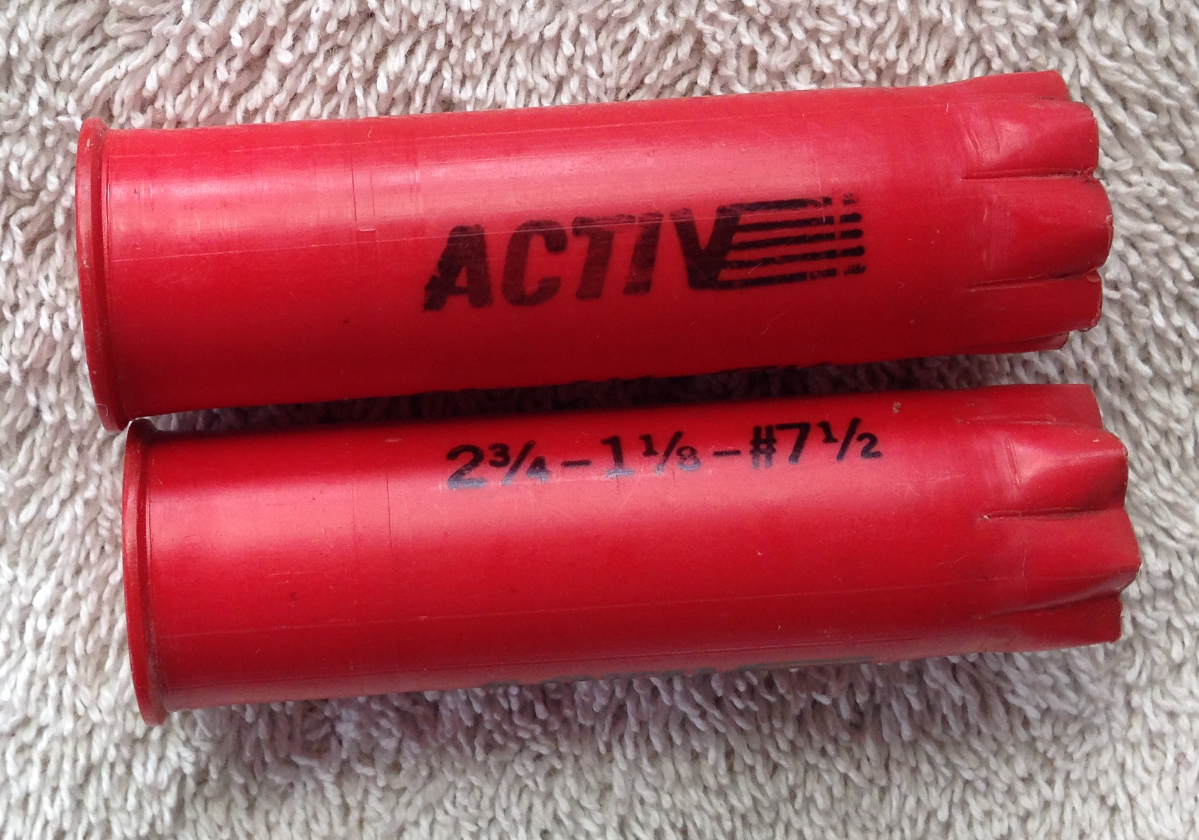 Activ Act Iv 12 Gauge Fired Shotgun Shell Hulls 2 3/4 - 1 1/8 - #7 1/2 ...