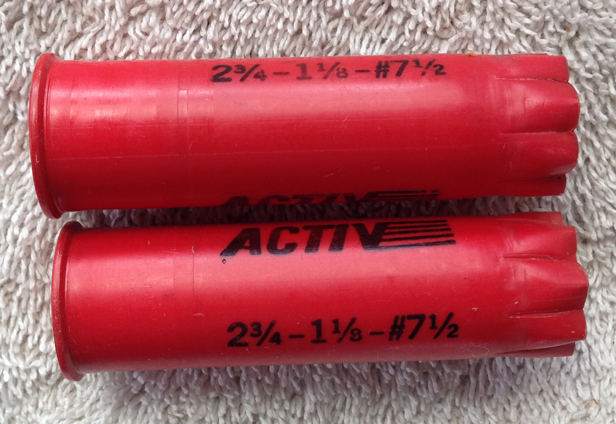 Activ Act Iv 12 Gauge Fired Shotgun Shell Hulls 2 3/4 - 1 1/8 - #7 1/2 ...