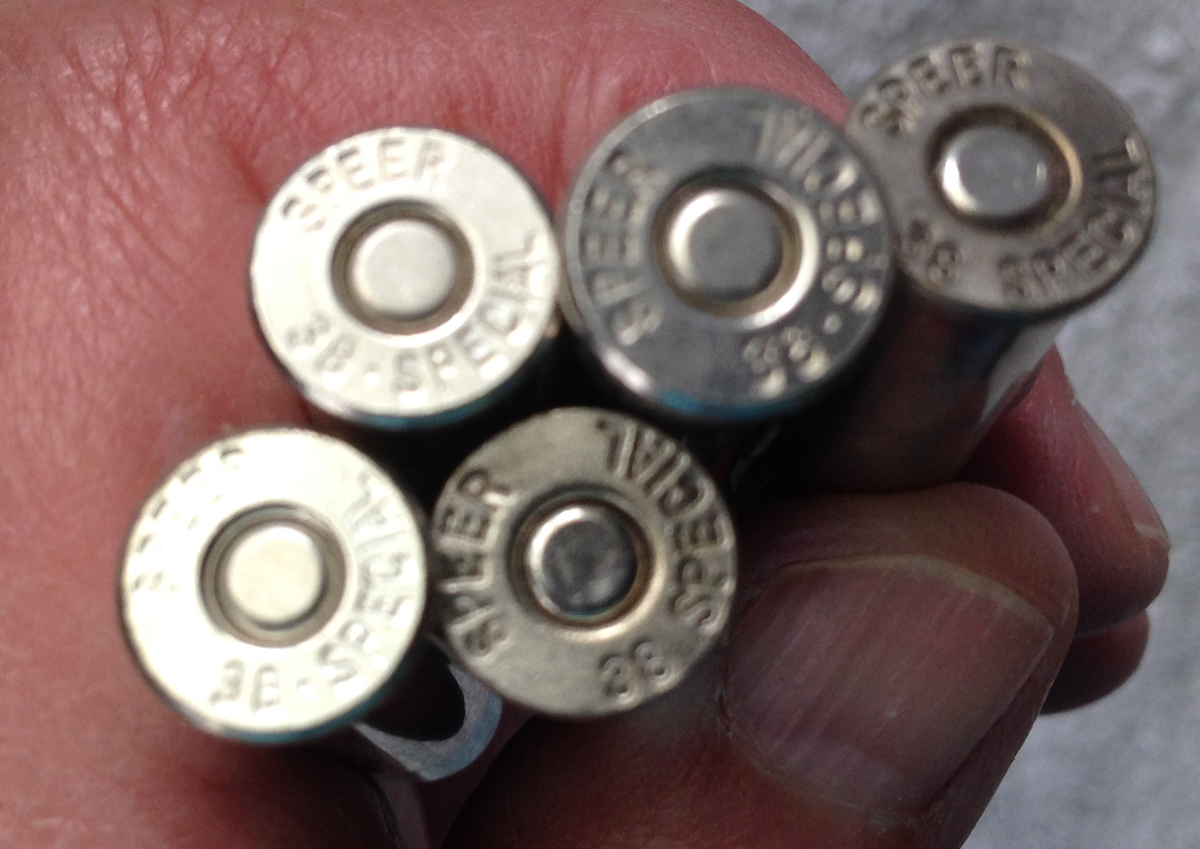 .38 Special Speer Shotshells Shot Shells Nickel Cases 5 Count / 0318-1 ...