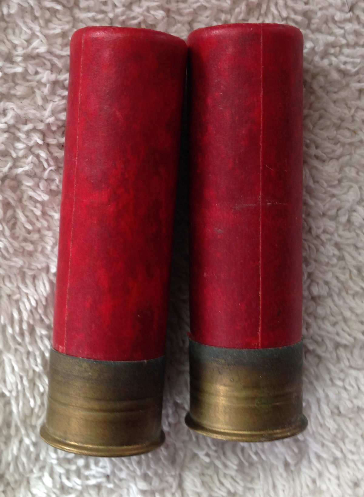 2 Count Of Alcan 20 Gauge Shotgun Shells Shot Shells Shotshells Red ...