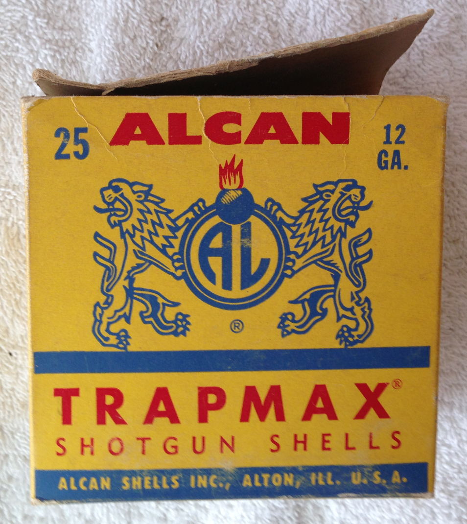 Empty Box Alcan 12 Gauge Trapmax Shotgun Shells 25 Count 2 3/4 Inch ...