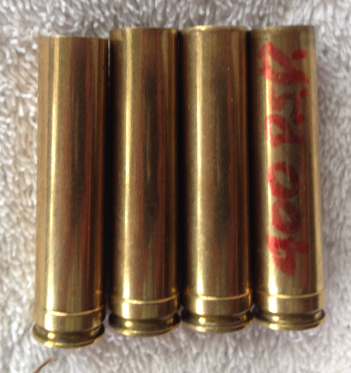 .450 MARLIN BRASS HORNADY 4 count 3 new 1 primed 1 fired RELOADING ...