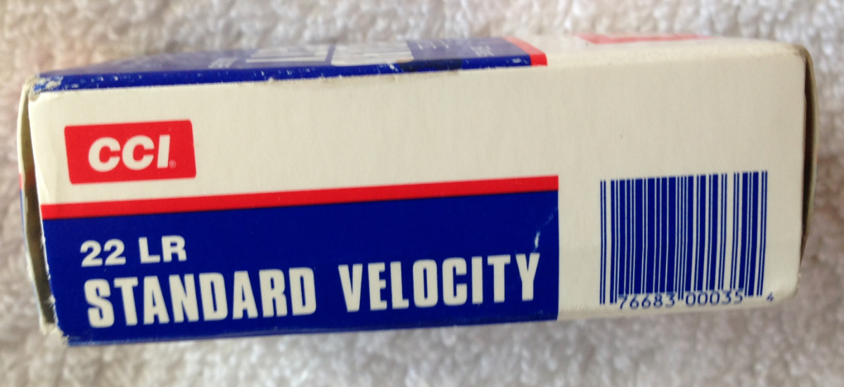 Cci .22 Long Rifle Standard Velocity 00035 Ammunition Ammo Target ...
