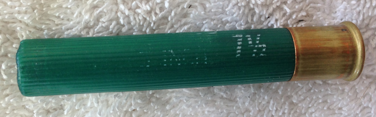 REMINGTON-PETERS .410 GAUGE SHOTGUN SHELL SHOTSHELL 7 1/2 GREEN RIBBED ...