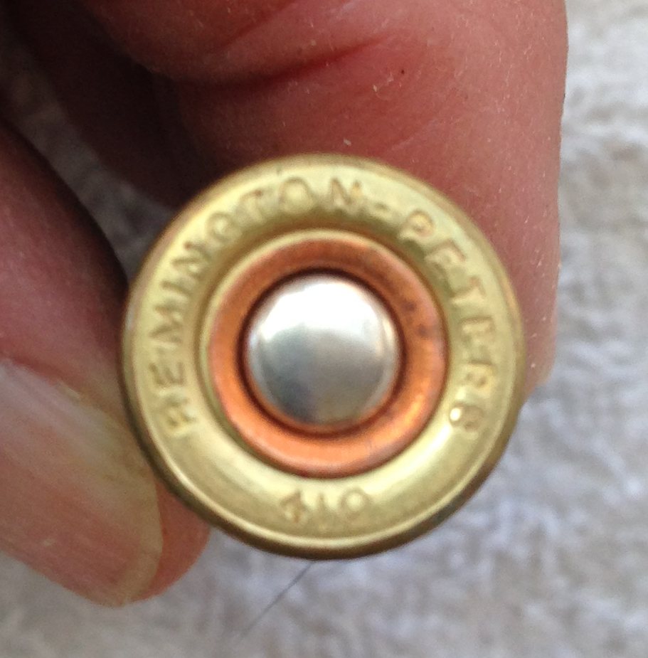 Remington-Peters .410 Gauge Shotgun Shell Shotshell 7 1/2 Green Ribbed ...