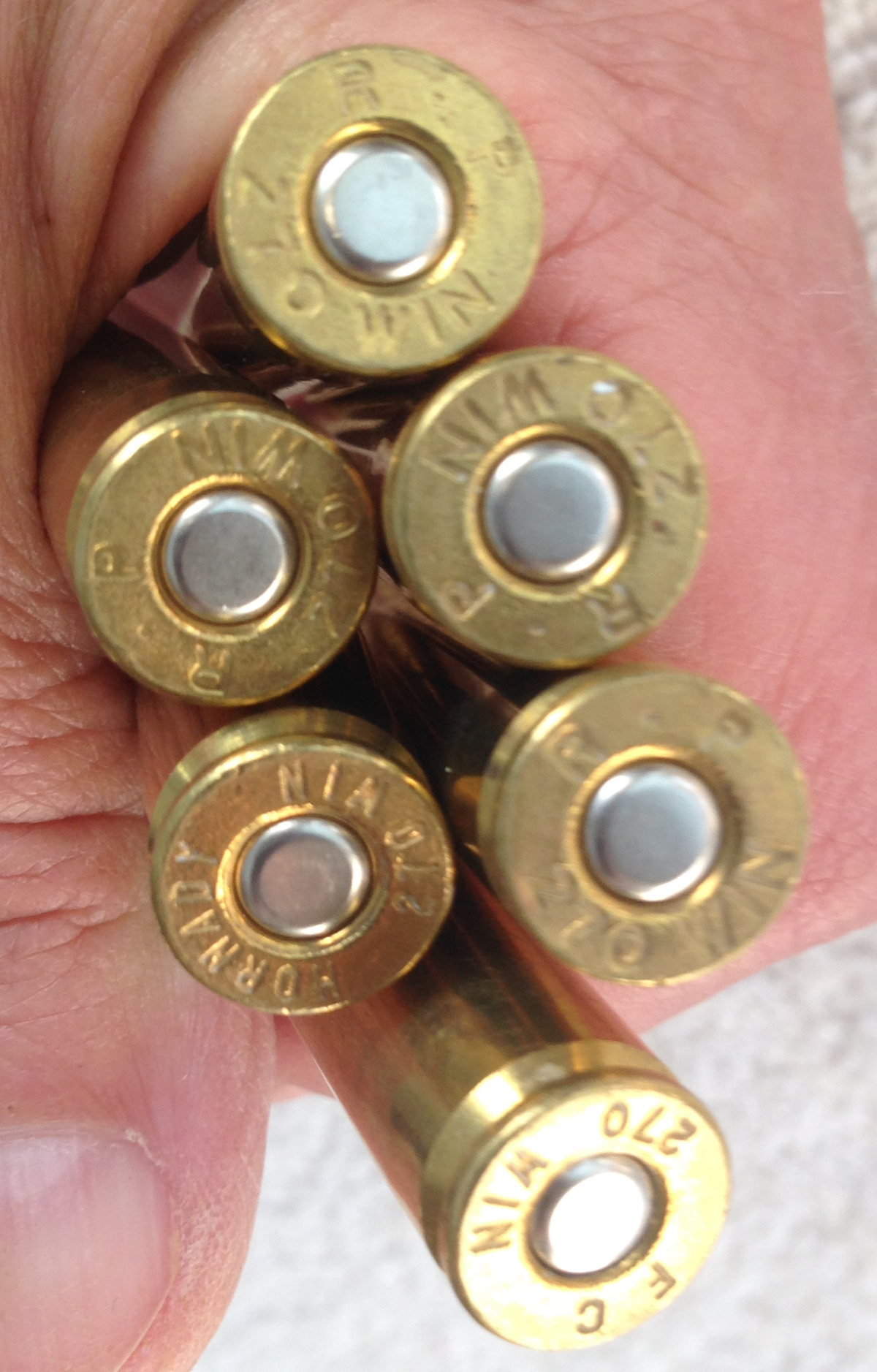 .270 Win. 150 Grain Red Tip Bullets 6 Count Handloads By Bob Evans R-P ...