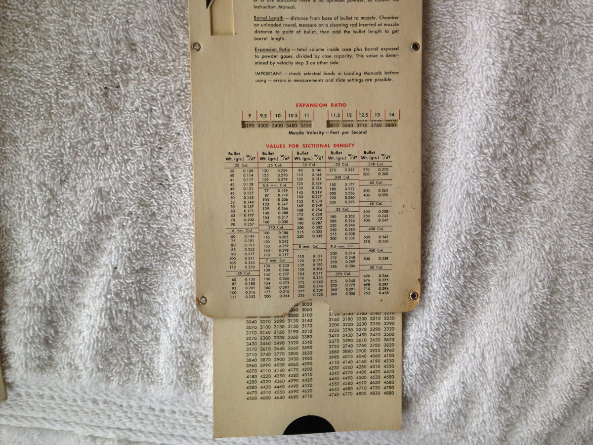 Powley Computer For Handloaders & Instruction Manual 1962 Perrygraf ...