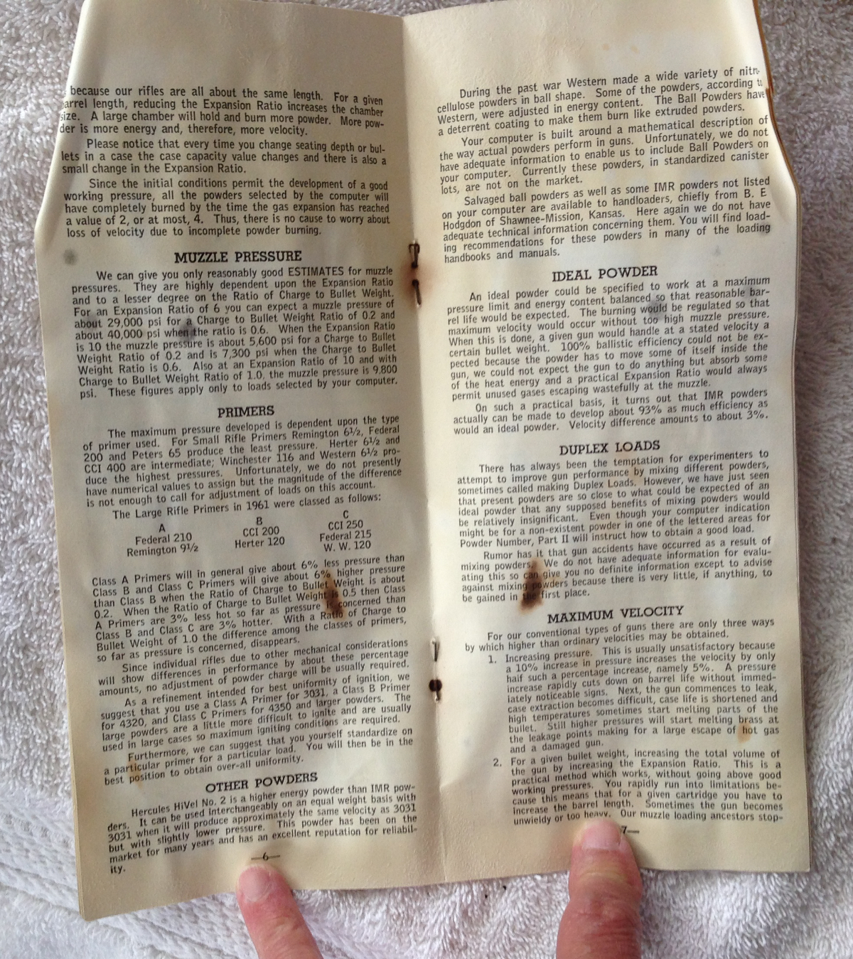 Powley Computer For Handloaders & Instruction Manual 1962 Perrygraf ...