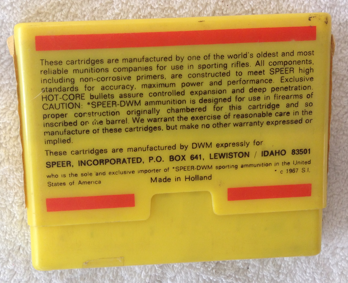 270 Win Fired Brass 20 Count Dwm Reloading Components Plus Yellow ...