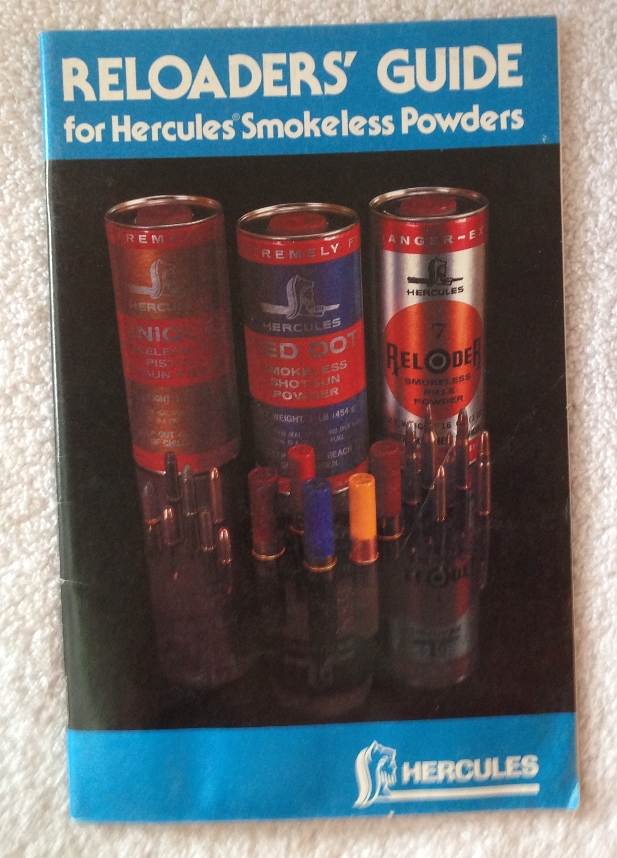 Reloaders` Guide For Hercules Smokeless Powders 1981 / 1231-1 .31 ...