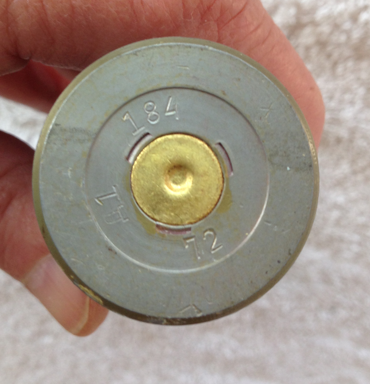 20mm Fired Case From 1940s Headstamp 184 72 1 American Military / 0318 ...