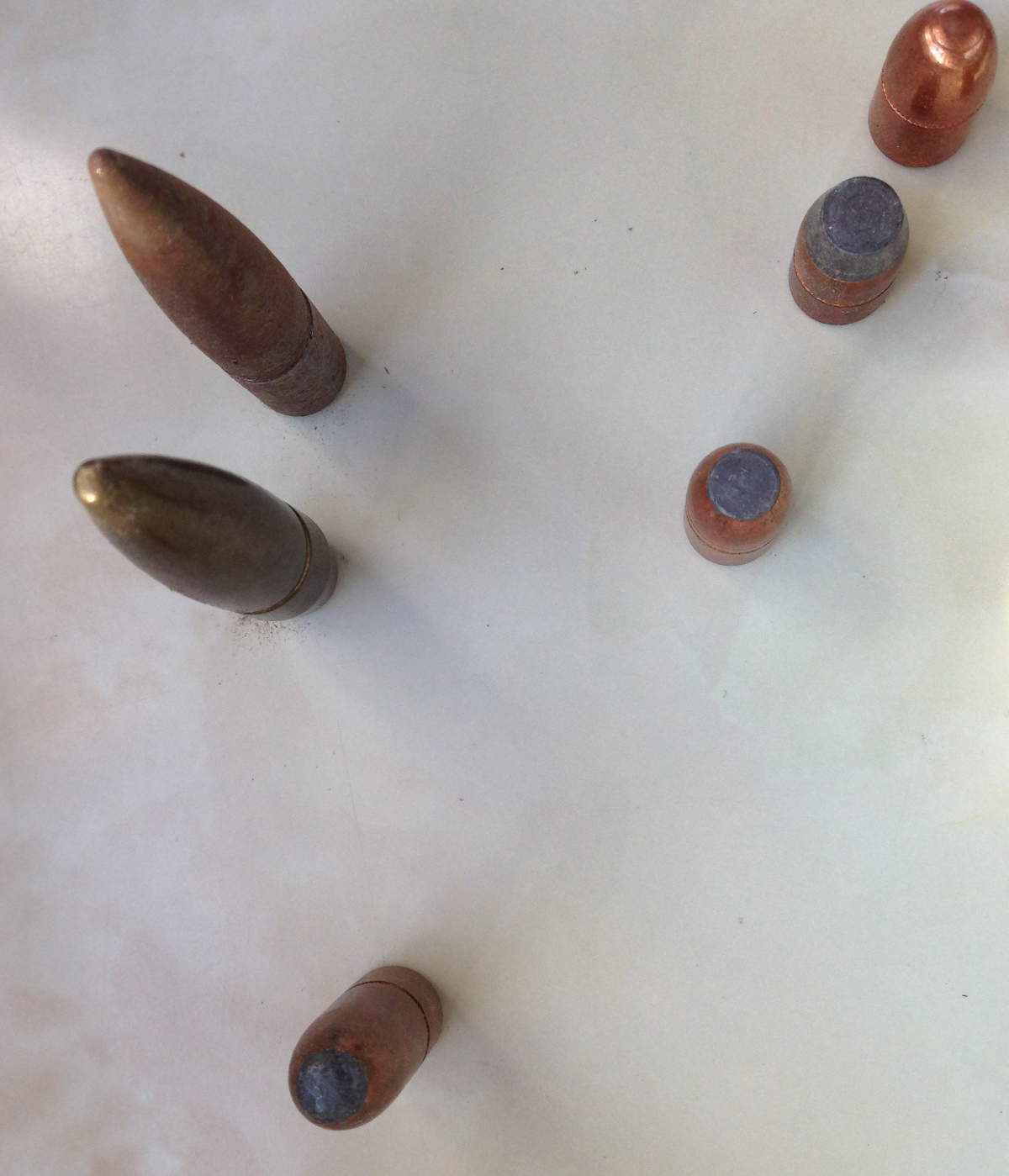 Pictures: MIXED BAG OF 40 BULLETS VARIETY PACK 50 BMG DOWN TO 22 RIFLE ...