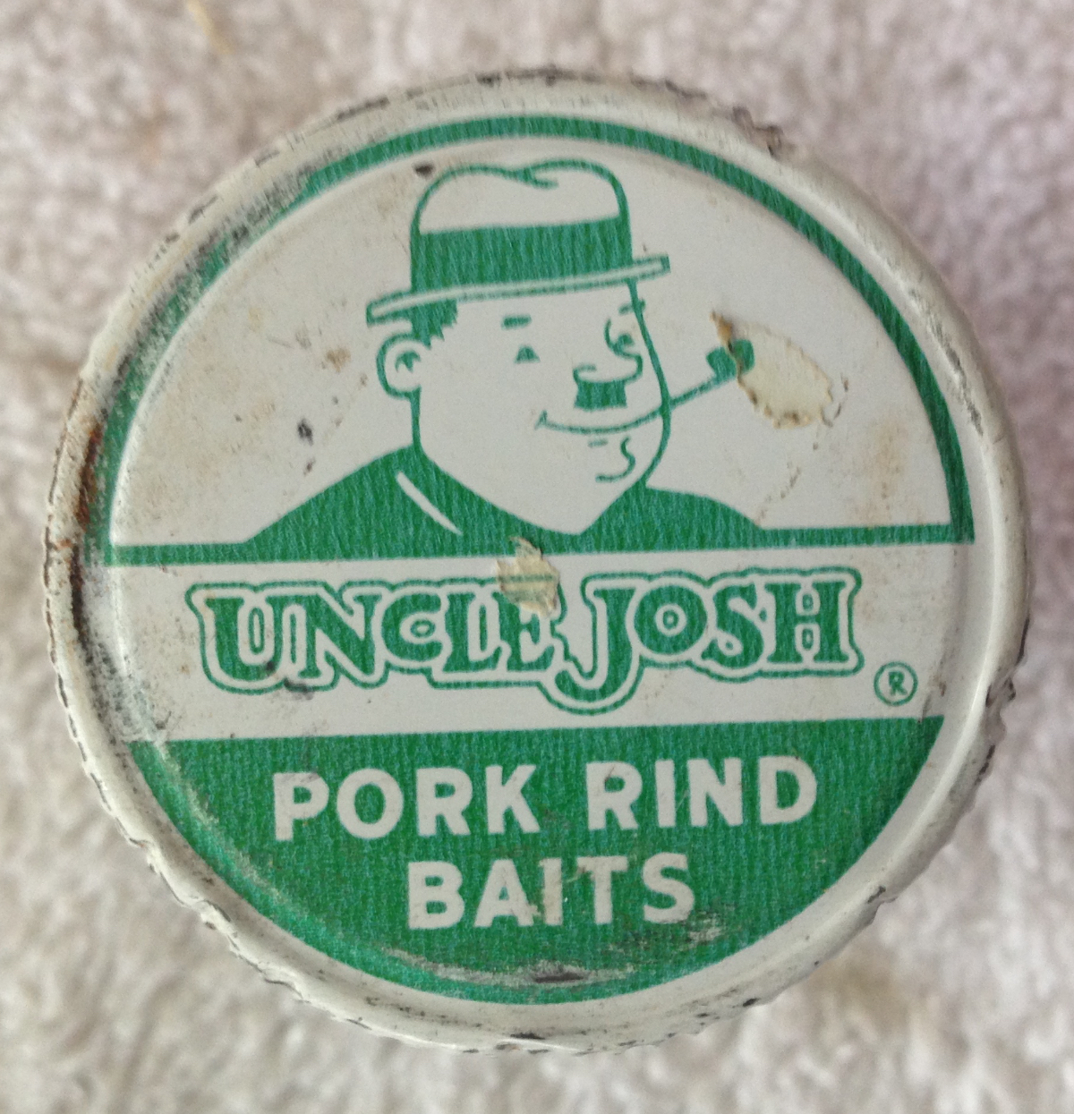 Uncle Josh Pork Rind Baits No. 50 Bass Strip Vintage Fort Atkinson ...