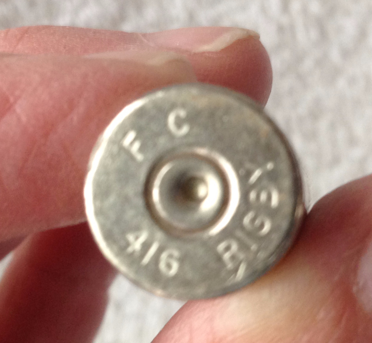 Federal Premium Ammunition FEDERAL .416 RIBGY NICKEL PLATED CARTRIDGE ...