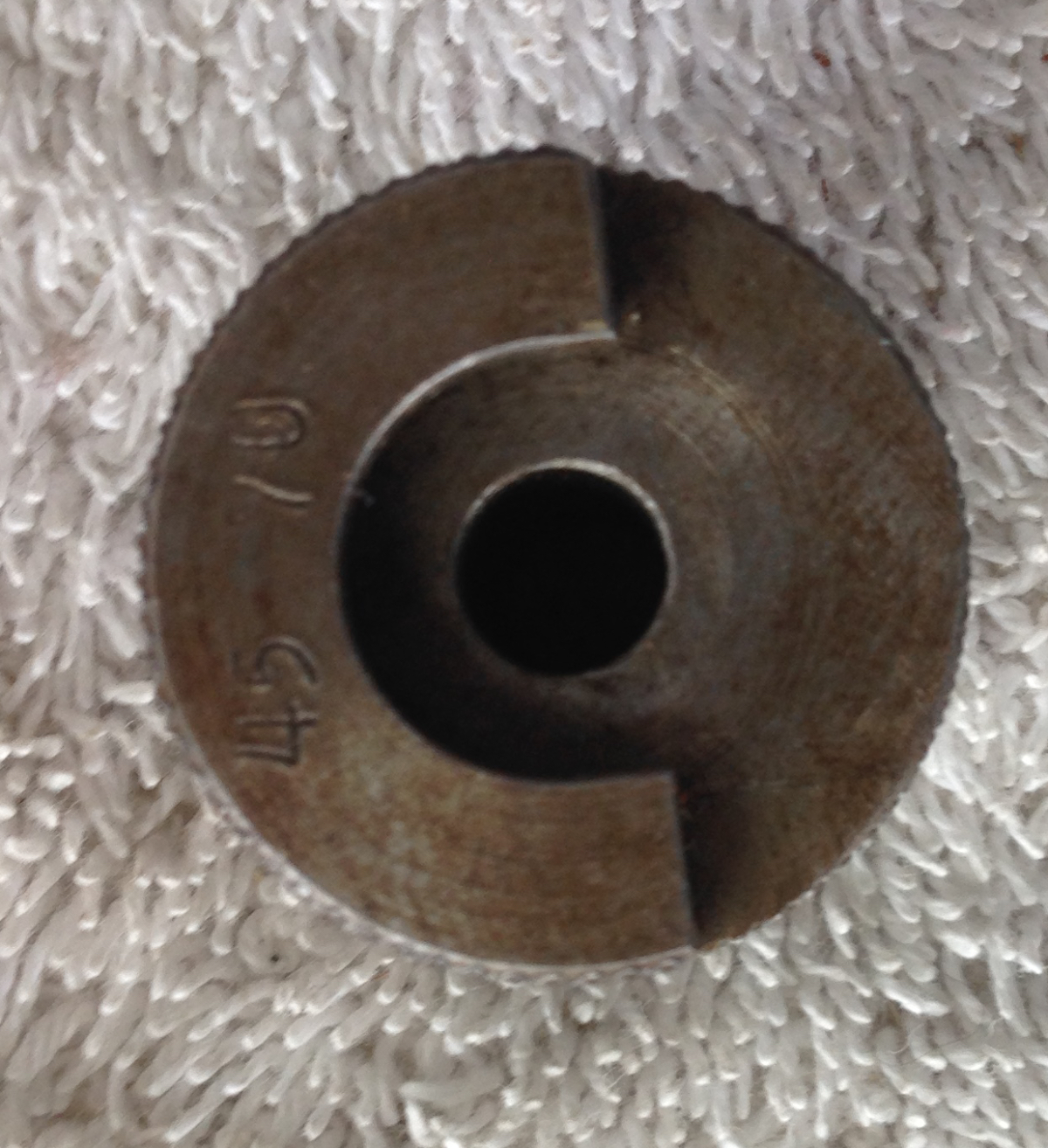 SHELL HOLDER FOR PRIMER SEATING TOOL LACHMILLER 45-70 VINTAGE 1950s ...