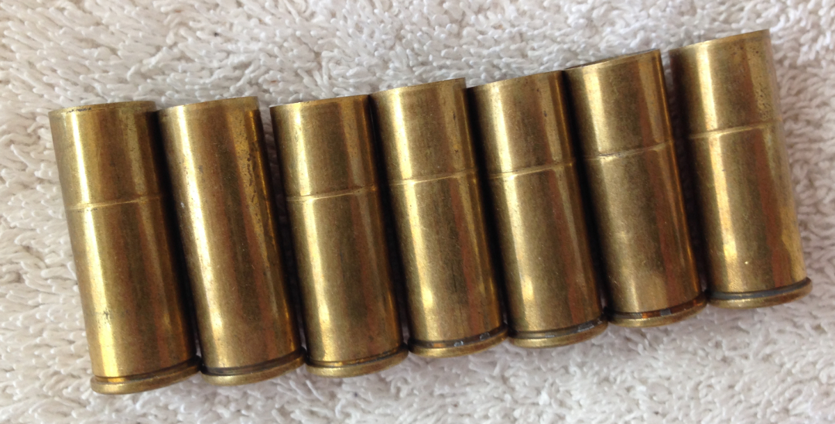 WINCHESTER-WESTERN .45 LONG COLT ONCE-FIRED & PRIMED BRASS CARTRIDGE ...