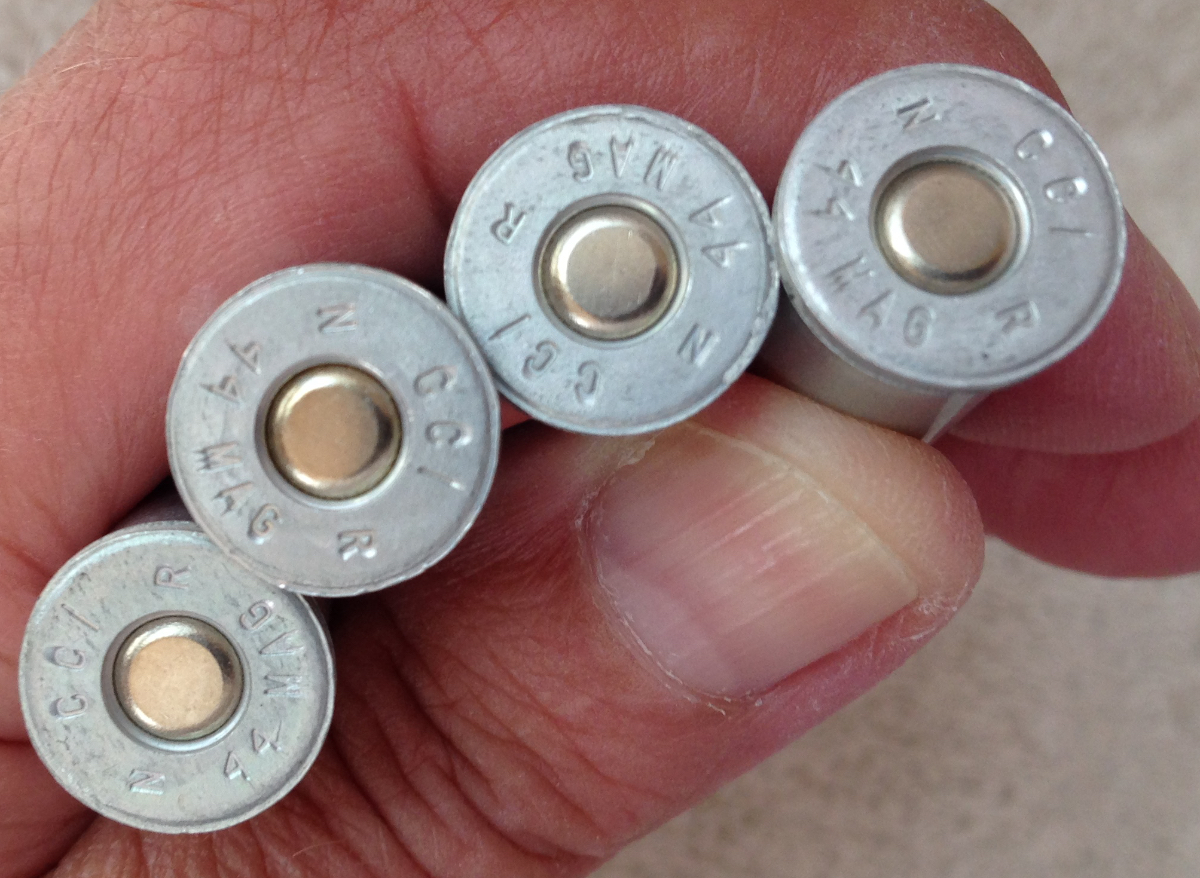 Pictures: Cci Ammunition CCI .44 MAGNUM BRASS / ALUMINUM PRIMED CASES ...