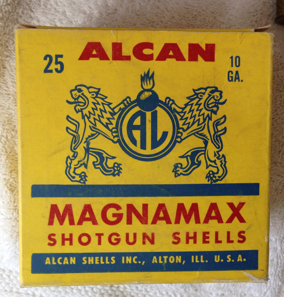 Alcan 10 Gauge Black Powder 3 3/4 - 1 1/4 - 4 Shotgun Ammunition 2 7/8 ...