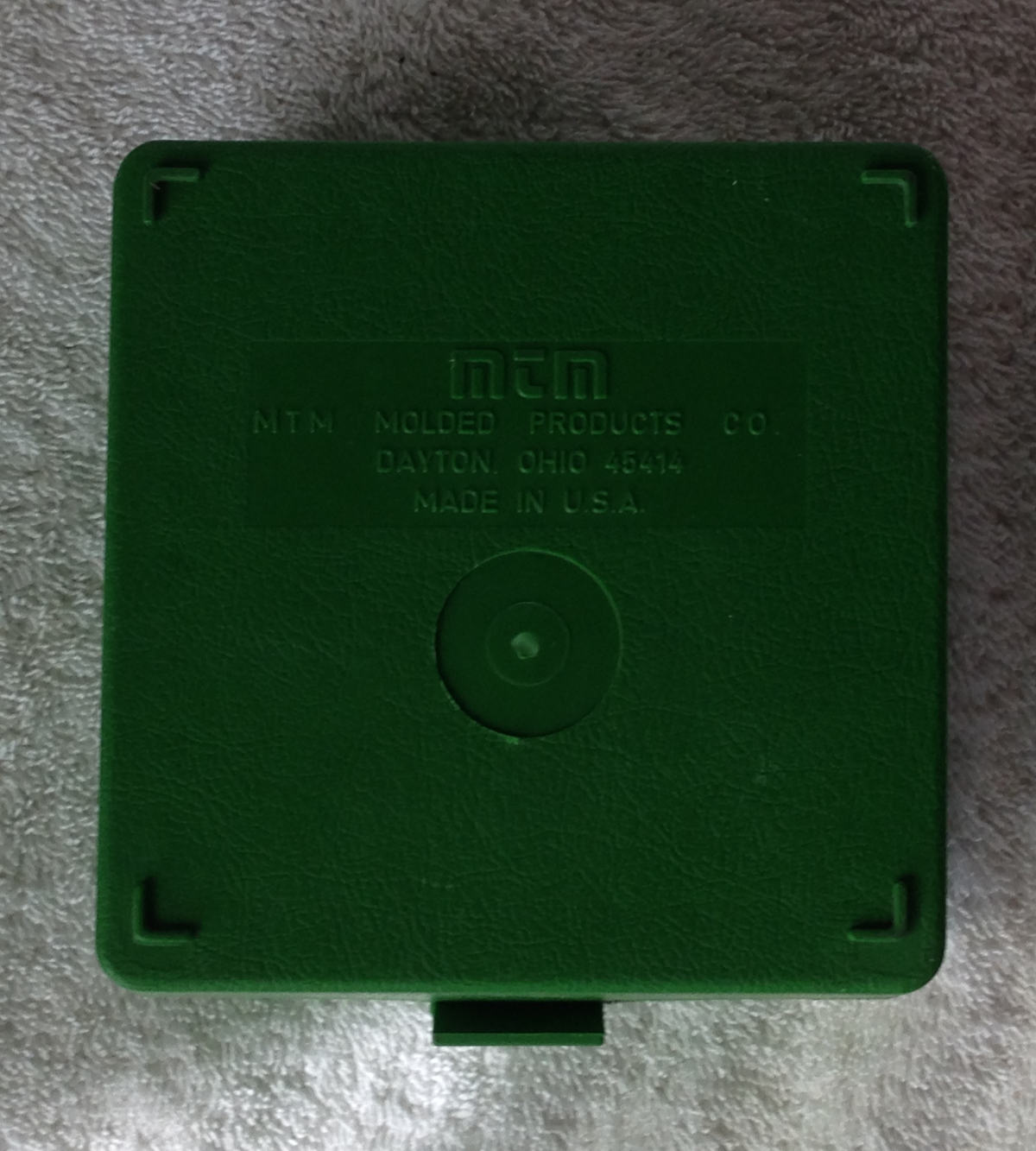 MTM CASE-GARD RS 100 R100 AMMO BOX GREEN USED FLIP TOP HOLDS 100 count ...