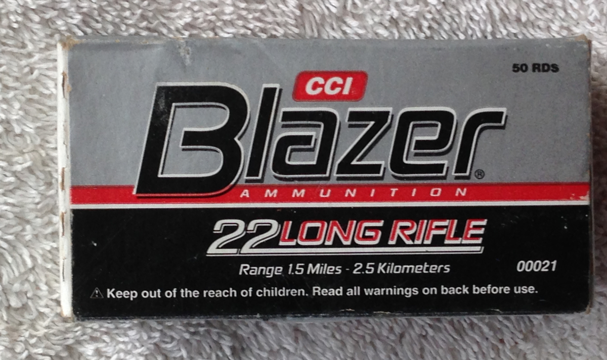 CCI Ammunition CCI Blazer .22 LR LONG RIFLE AMMUNITION AMMO ROUND NOSE ...