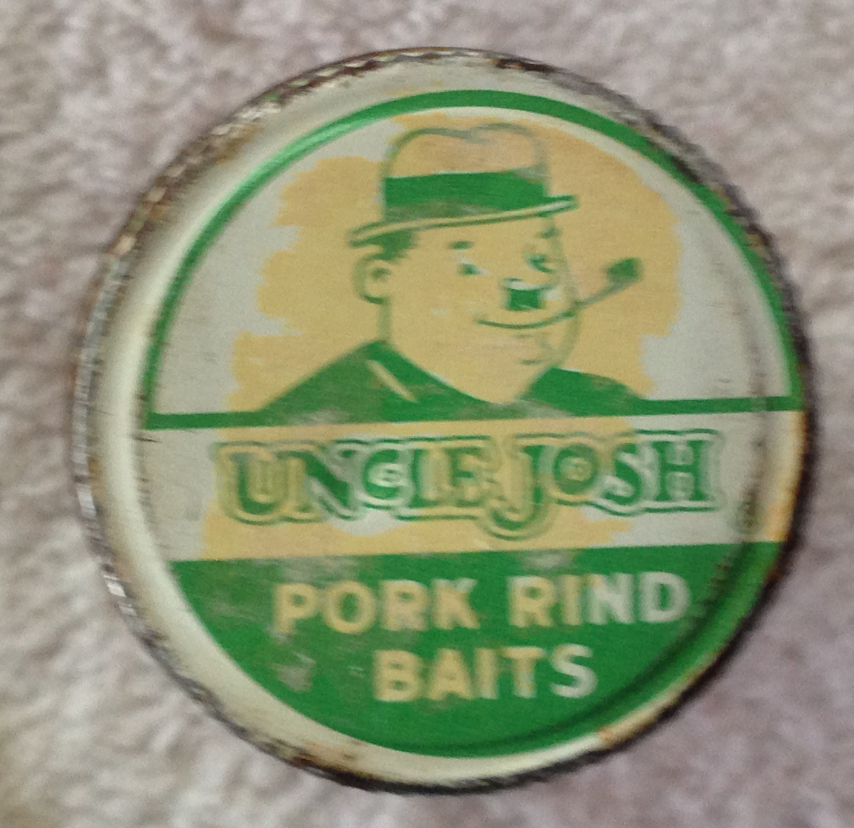 Uncle Josh Pork Rind Baits No. 50 Bass Strip Vintage Fort Atkinson ...