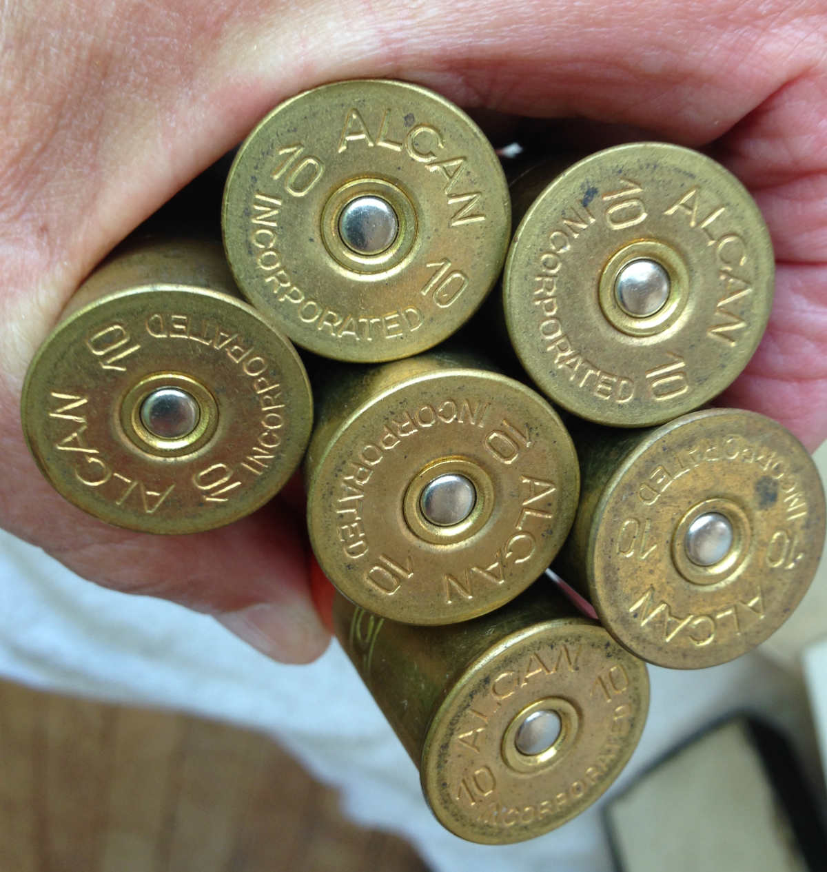 Alcan 10 Gauge Black Powder 00 Buck Loaded With 9 Pellets Each 3 1/4 ...