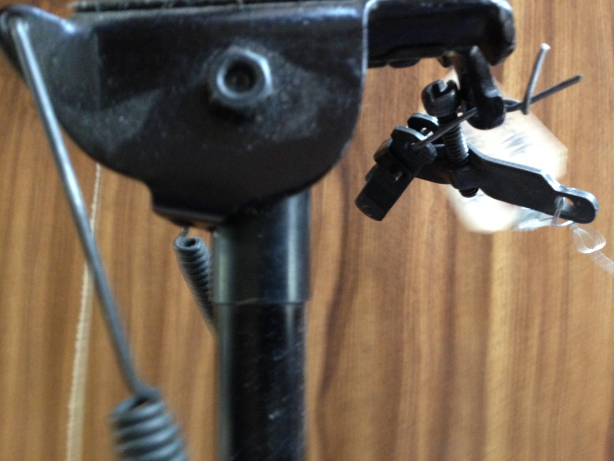 Harris Bi-Pod Used Tiltable Pivot Spring Return Function Black Steel ...