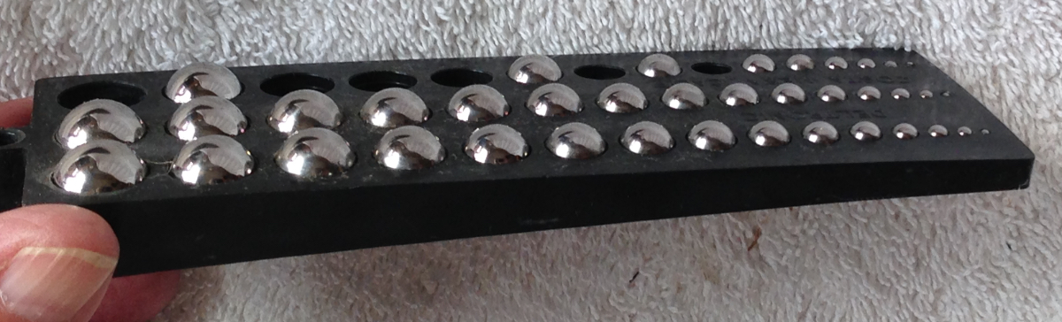 Del-Ton Deltronic Micrometer Calibration Chrome Steel Gauge Balls Micro ...