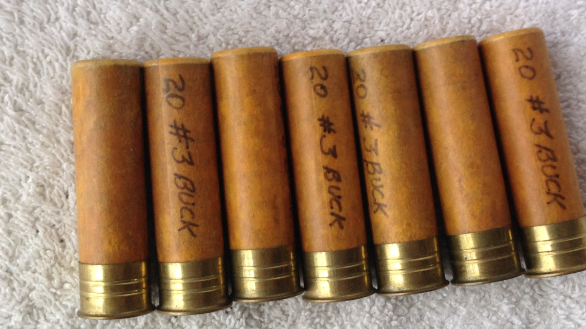 FEDERAL MONARK 20 GAUGE SHOTGUN SHELLS SHOTSHELLS #3 BUCK BUCKSHOT ...