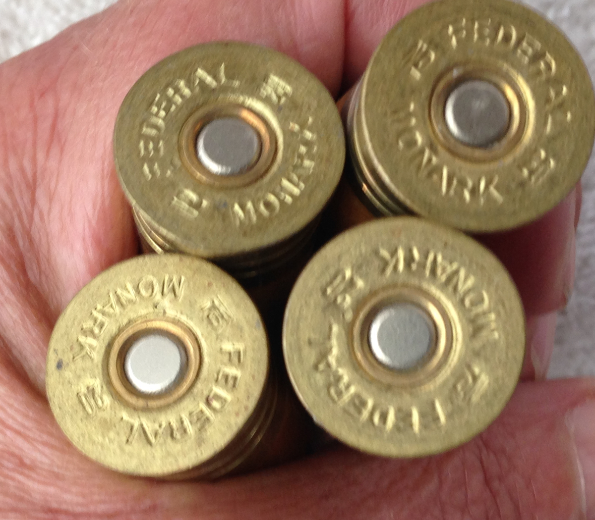 FEDERAL MONARK 20 GAUGE SHOTGUN SHELLS SHOTSHELLS #3 BUCK BUCKSHOT ...