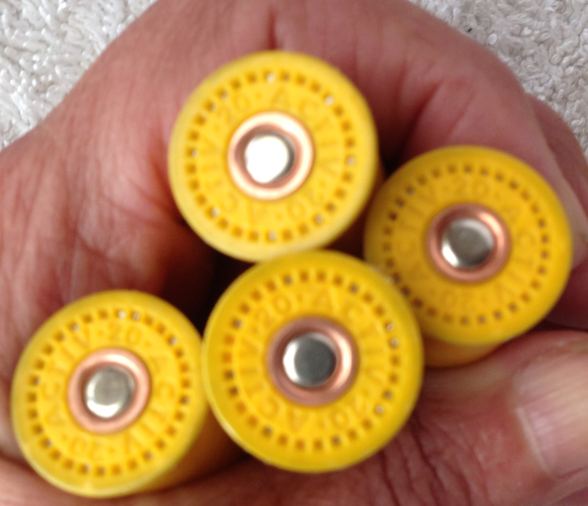 ACTIV 20 GAUGE SHOTGUN SHELLS 2 3/4 - 1 - #7 1/2 9 count / 0525-3 ...