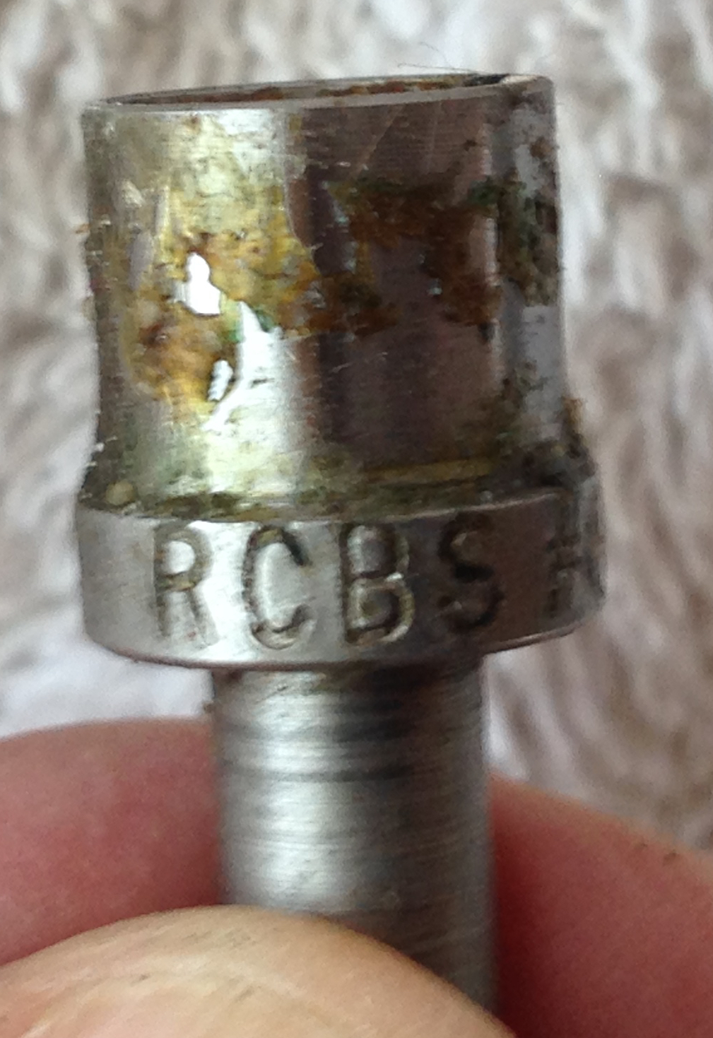 RCBS BULLET SIZER DIE 82236 .457 & RCBS #600 LUBE SIZER TOP PUNCH ...