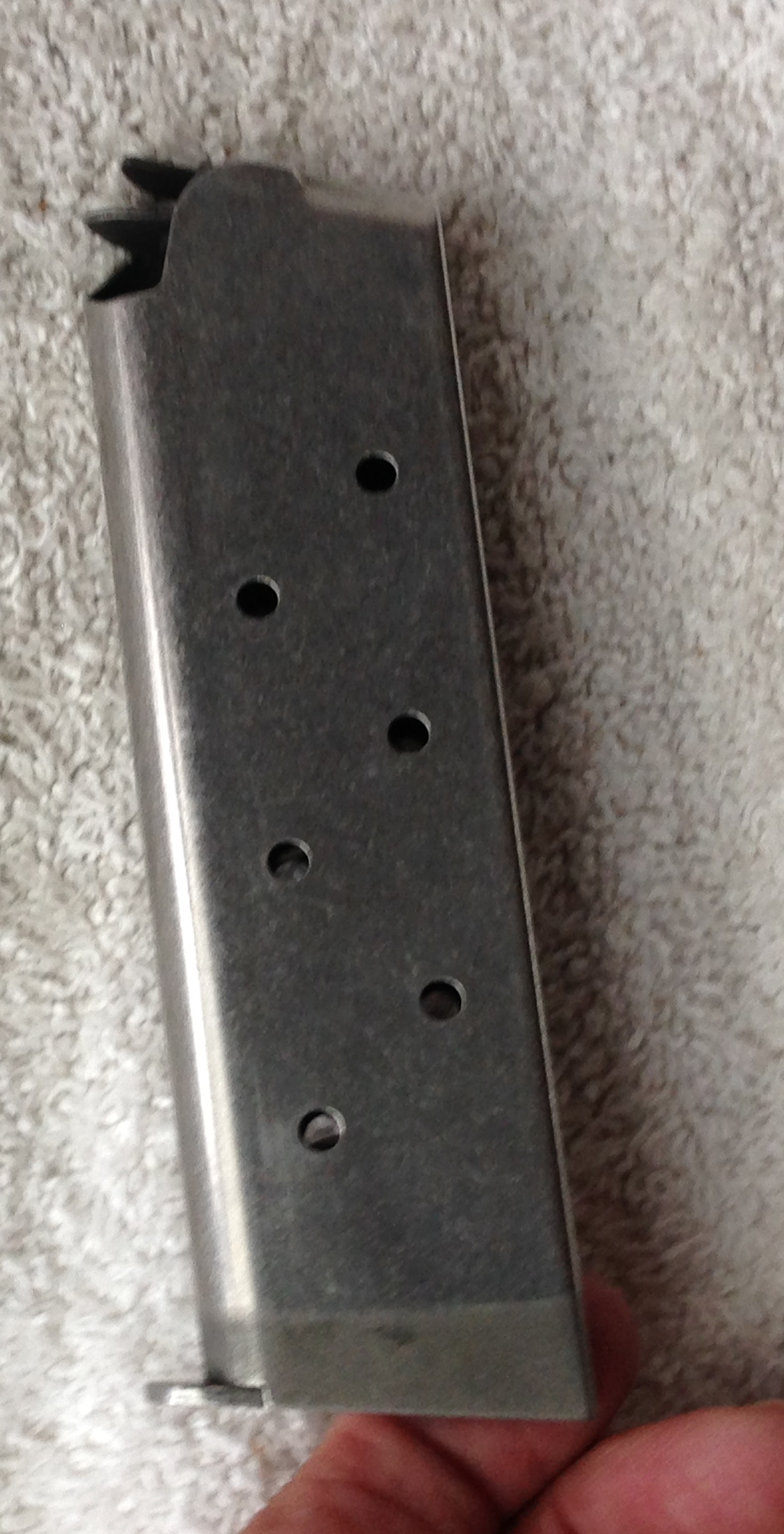 Colt .45 Auto Acp Stainless Steel 7-Round Magazine Ms / 0529-3 .45 Acp ...