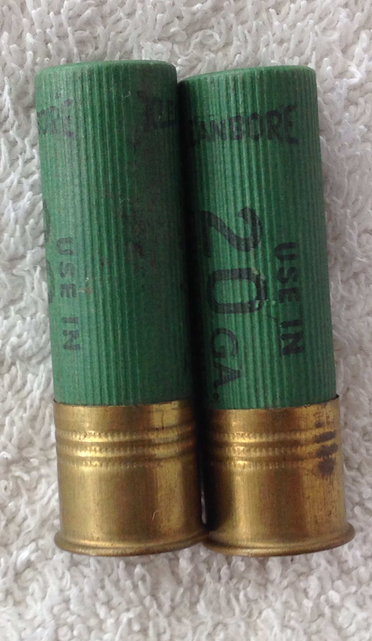 Remington Epress 20 Gauge Shotgun Shells / Slugs Green Ribbed Hull High ...