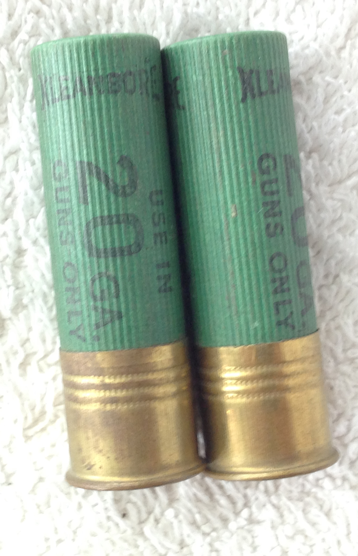 Remington Epress 20 Gauge Shotgun Shells / Slugs Green Ribbed Hull High ...