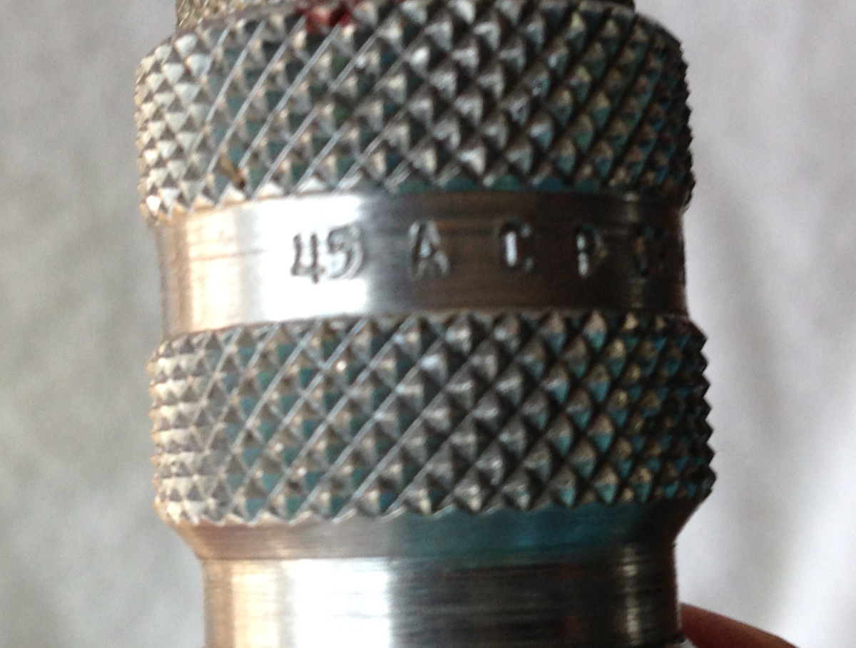 45 Acp Crimp Seater Die Ch Reloading Tool / Equipment / 0602-3 .45 Acp ...