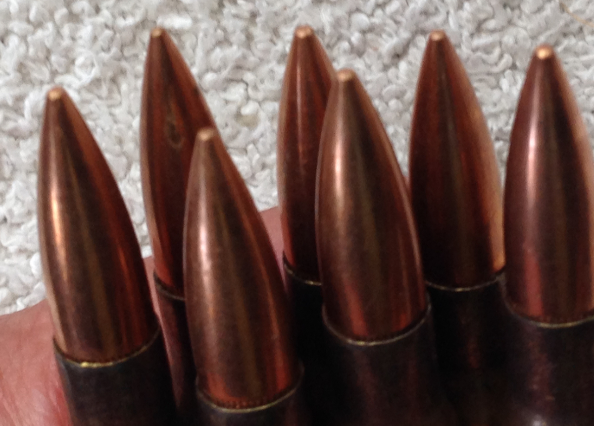 Lake City .30-06 SPRINGFIELD AMMUNITION AMMO LC 69 BRASS CARTRIDGE ...