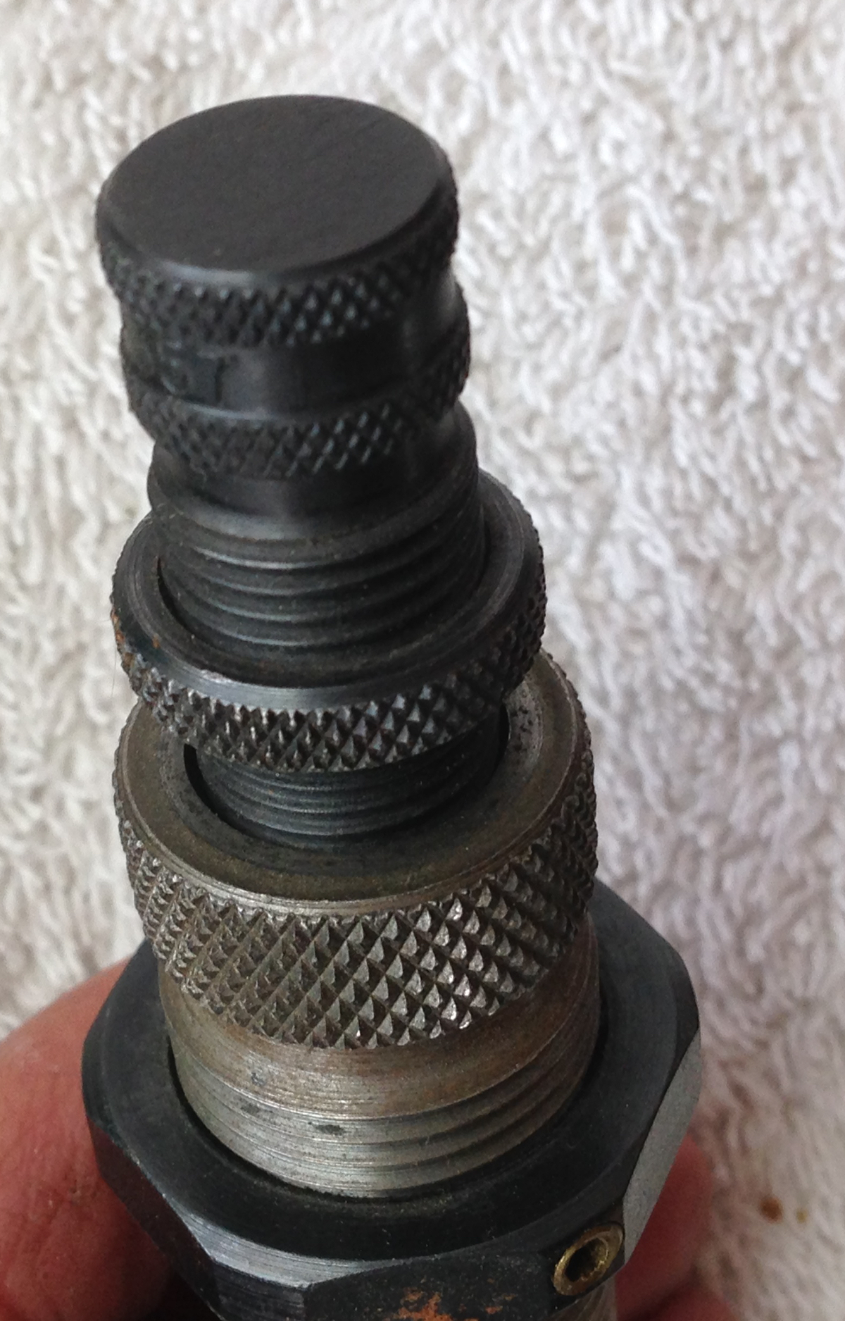 NECK EXPANDER DIE 358 1B 39831 & RCBS NECK EXPANDER DIE 38 - 357 / 0509 ...