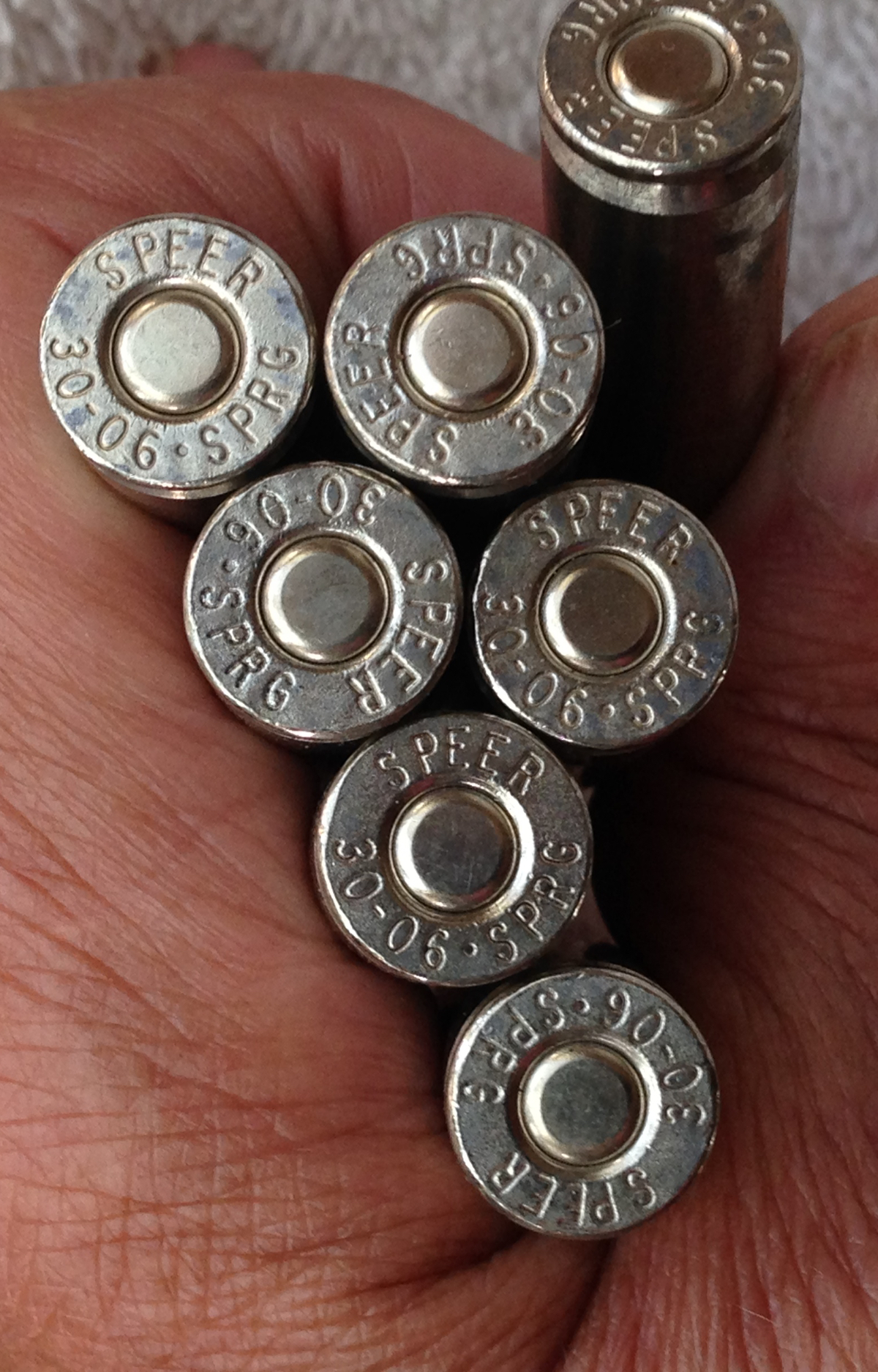 Speer 30-06 SPRINGFIELD SPRG AMMUNITION AMMO 15- GRAIN FMJ FULL METAL ...