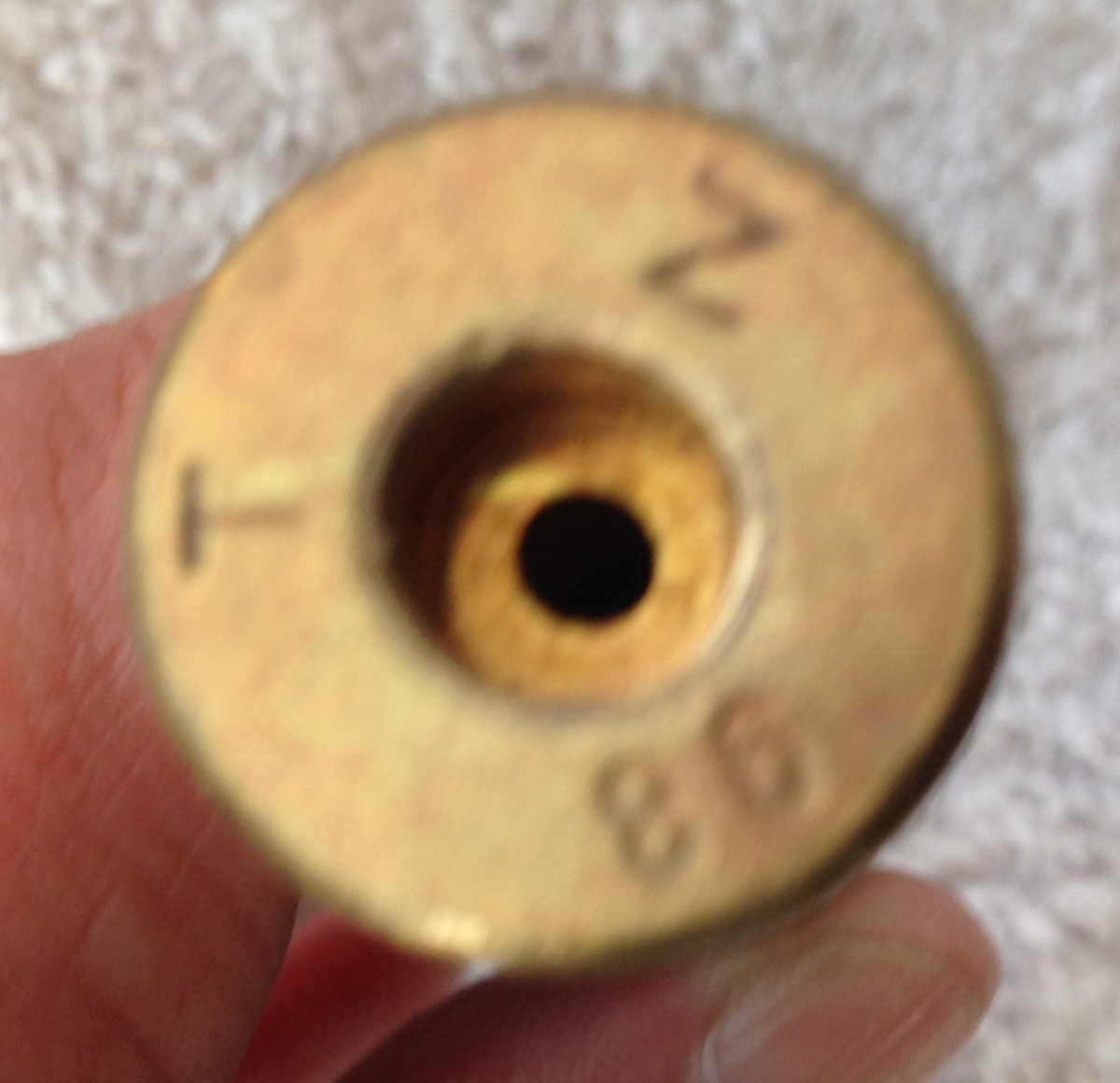 50 CALIBER BMG DUMMY AMMUNITION TZ 86 DRILLED FOR A KEYCHAIN OR HANG ...