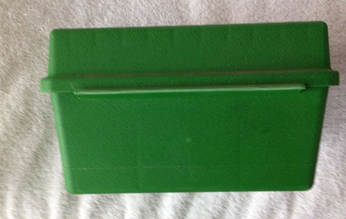 Mtm Case-Gard R 100 R100 Ammo Box Green Used With Black Handle Holds ...